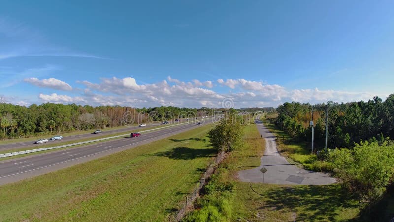 Traffic in Highway at Downtown in Tampa, Florida Stock Video - Video of ...