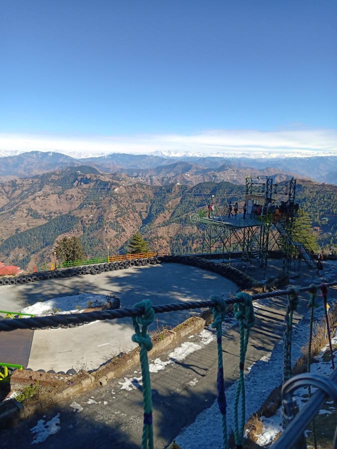 A beautiful Hill scene stock image. Image of river, bridge - 212474303