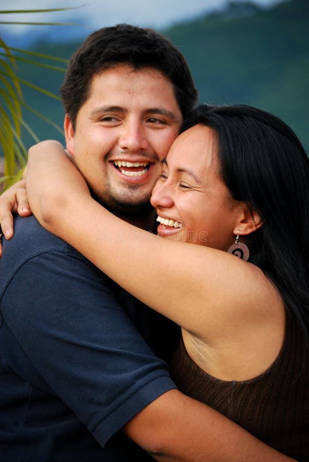 Beautiful Hispanic couple stock photo. Image of head - 10446358