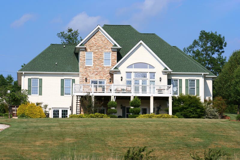 Big House stock photo. Image of home, objects, outside - 248542