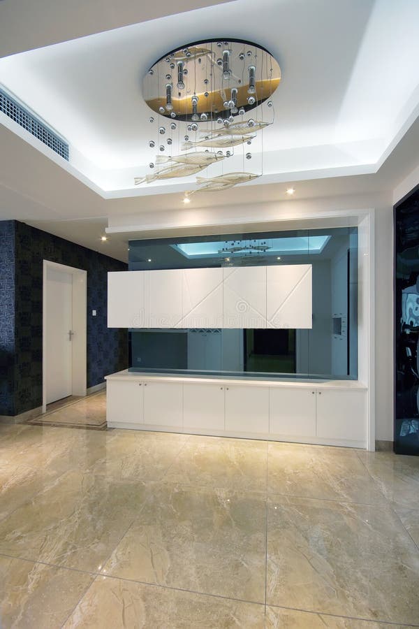 Home Interior Fisheye View stock photo. Image of beige - 3993588