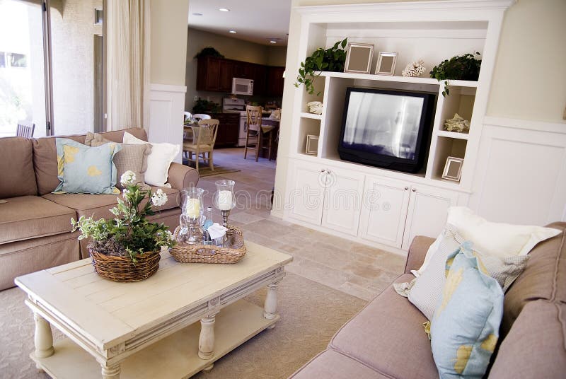 Beautiful Home Interior stock image. Image of cabinet - 3063023