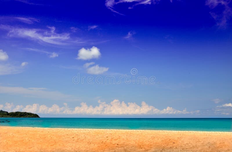 Beautiful horizon stock photo. Image of shore, seascape - 10292062