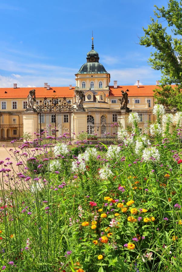 Beautiful Horovice Castle in Czech Republic Stock Photo - Image of ...