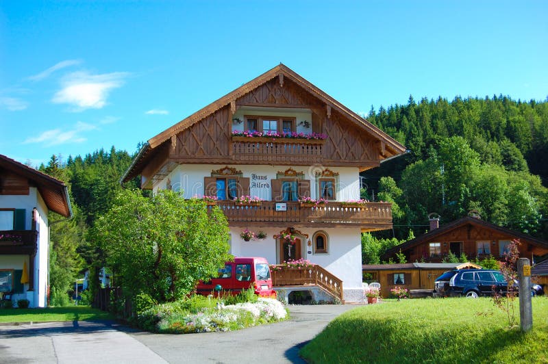 Beautiful house editorial image. Image of house, germany - 36983980