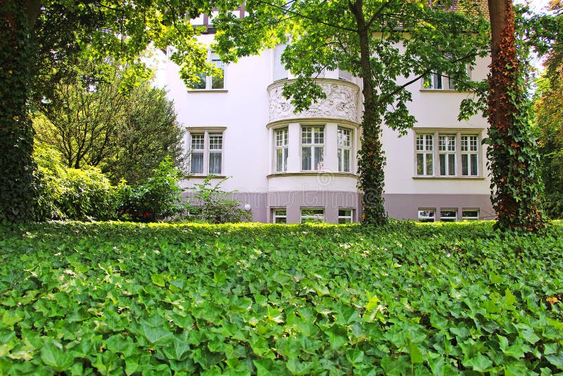 Beautiful house stock photo. Image of lawn, estate, style - 97413818