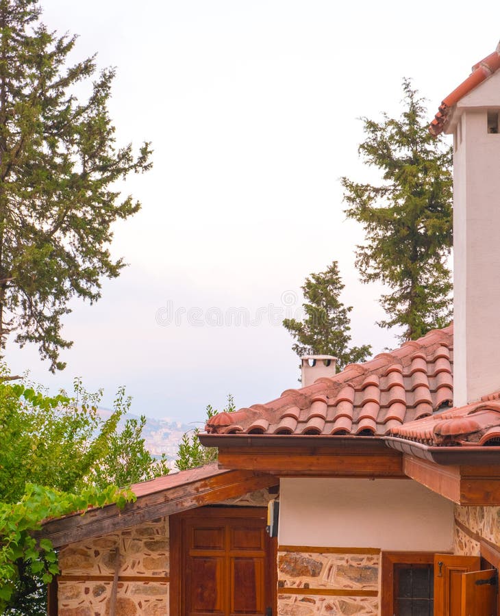Beautiful House in the Mountains of Turkey Stock Photo - Image of ...