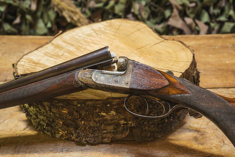 Beautiful hunting rifle stock photo. Image of beautiful - 90238930