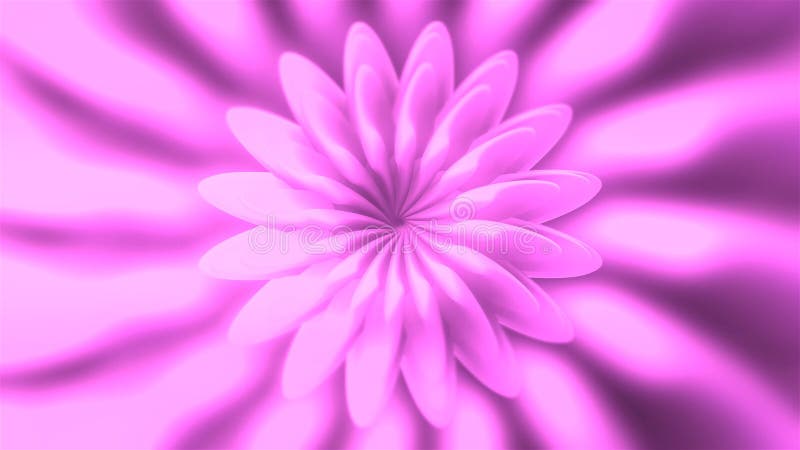 Beautiful Hypnotic Flower Pattern. Motion. Beautifully Rotating Flower ...