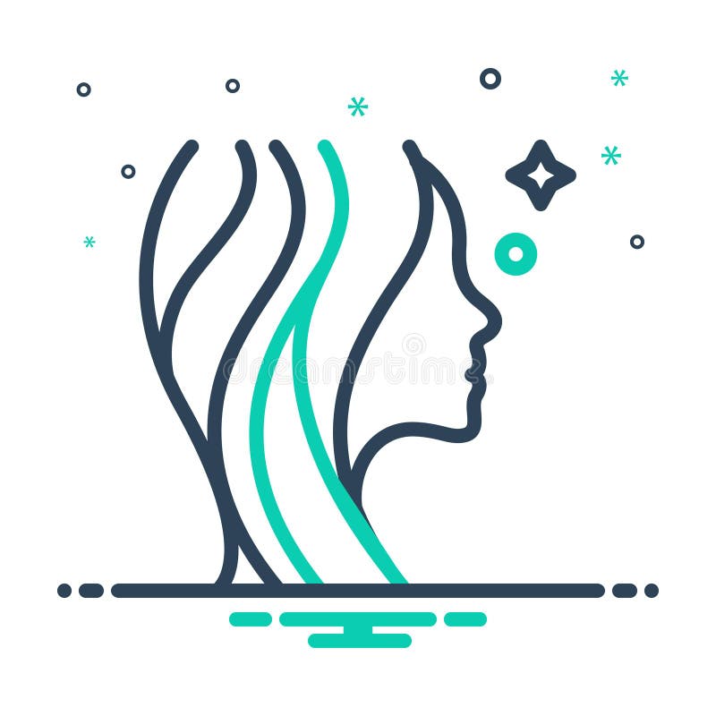 Mix Icon for Beautiful, Attractive and Good Stock Illustration ...