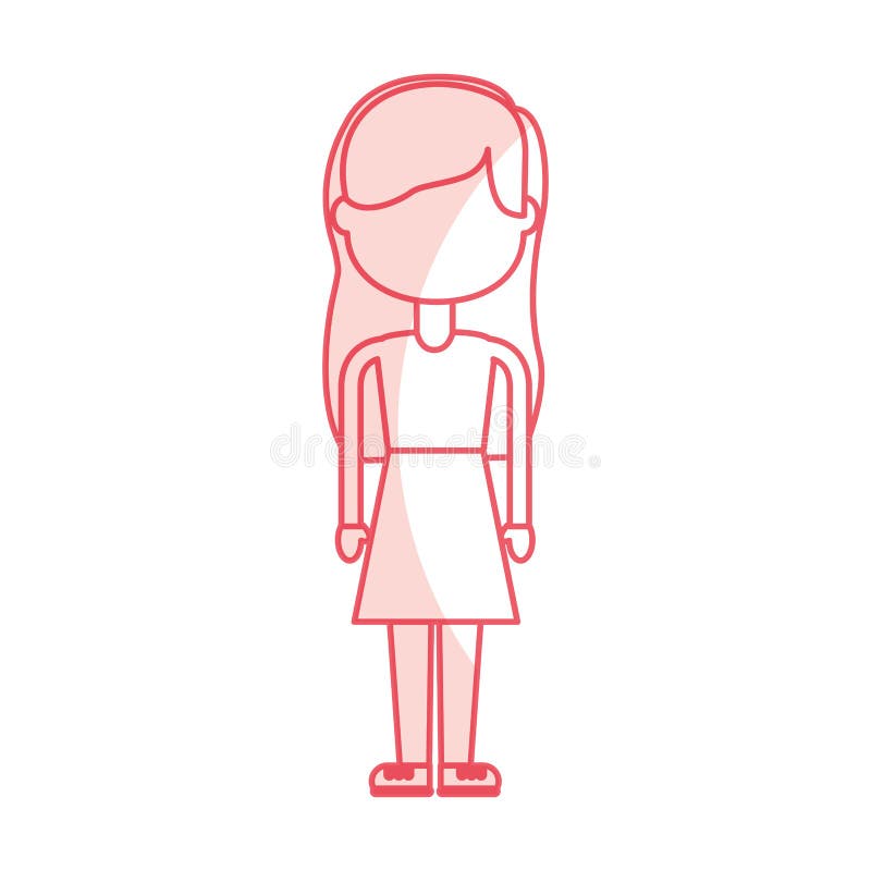 Beautiful icon girl stock vector. Illustration of happy - 92561585