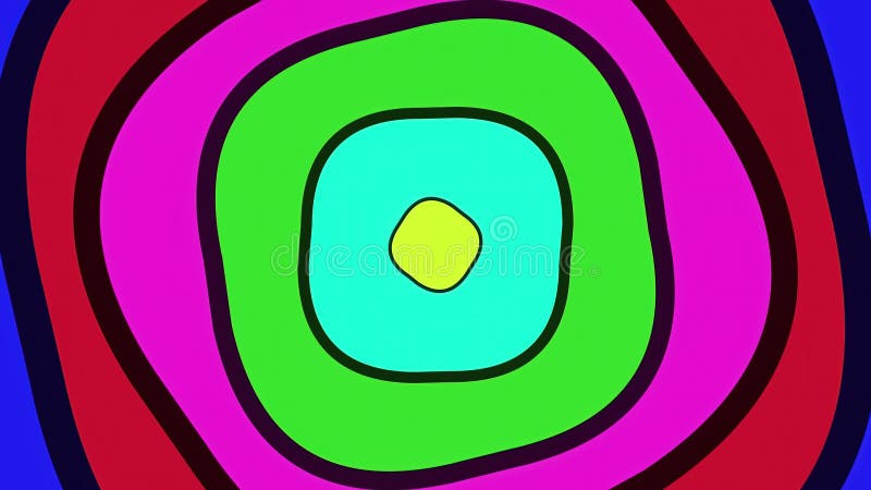 Beautiful Illustration of Colorful Circular Shapes Pattern Stock ...