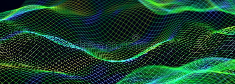 Beautiful Connected Circles in Colorful Gradients in a Seamless Tile ...