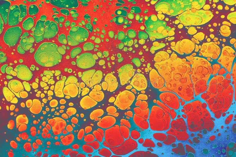 Beautiful Illustration Creating Abstract Art through Colors and Shapes ...