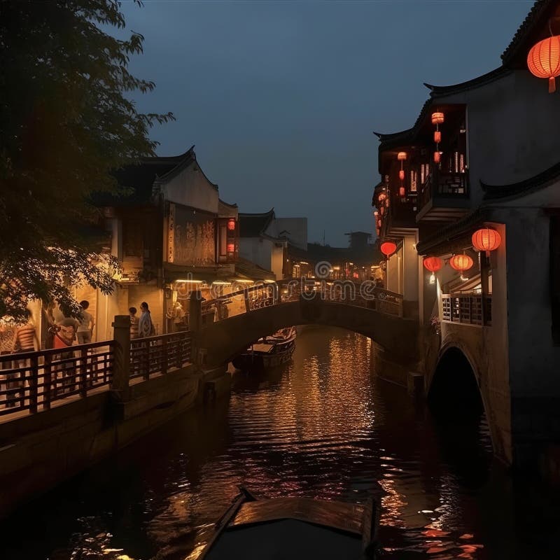 Jiangnan Landscape Stock Illustrations – 503 Jiangnan Landscape Stock ...