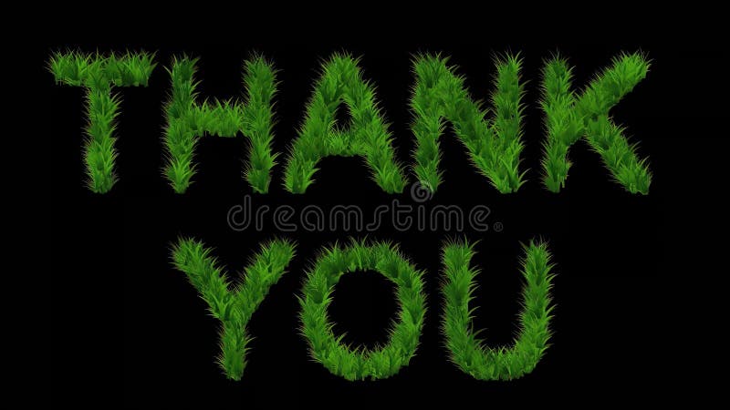 Thank You Green Text Grass Stock Illustrations – 66 Thank You Green ...