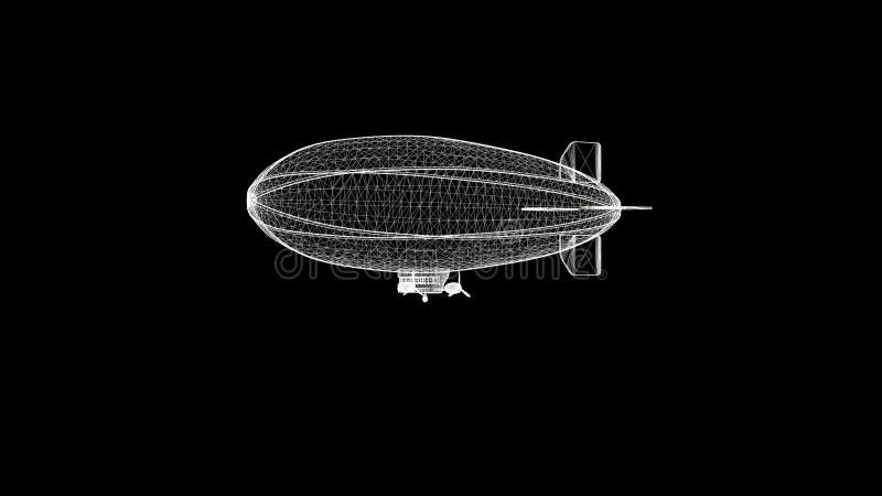 Wireframe Blimp Stock Illustrations – 138 Wireframe Blimp Stock ...