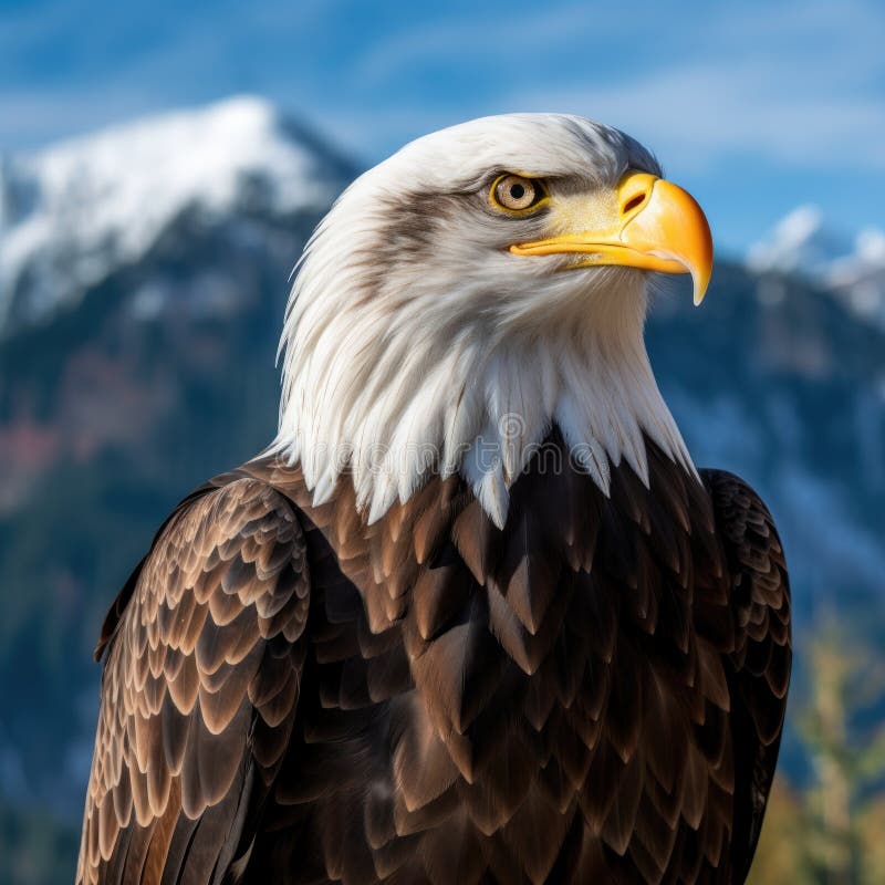 A Beautiful Image of a Bald Eagle Stock Photo - Image of claw, nature ...