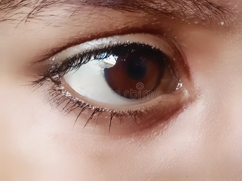 Beautiful Image of a Child Eye Image India Stock Photo - Image of ...