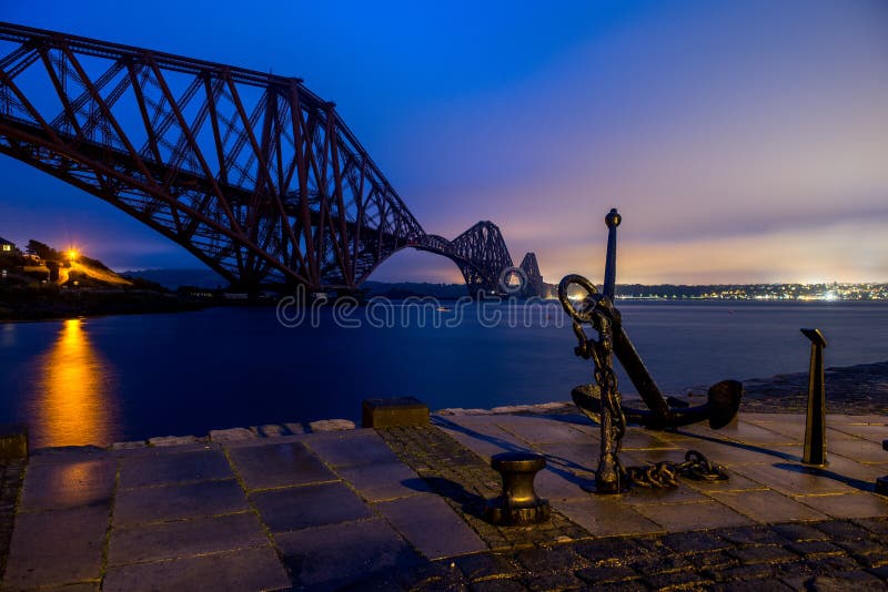 A Anchor on the Shore of the Fourth Bridge Stock Image - Image of ...