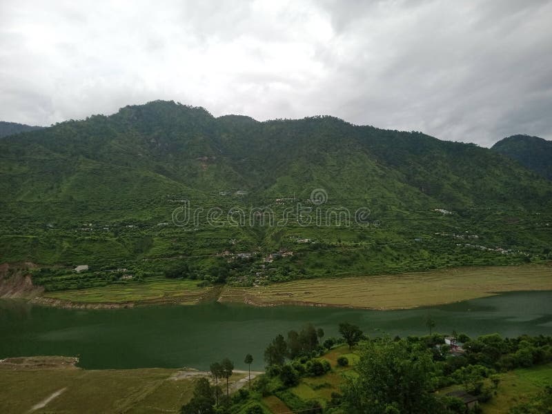 A Beautiful Image of a Lake with Full of Nature. Stock Image - Image of ...