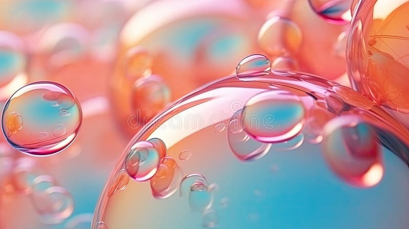 Beautiful Image for Wallpaper of Some Pretty Colored Bubbles. Creative ...