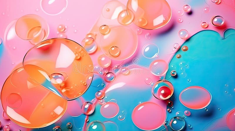 Beautiful Image for Wallpaper of Some Pretty Colored Bubbles. Creative ...