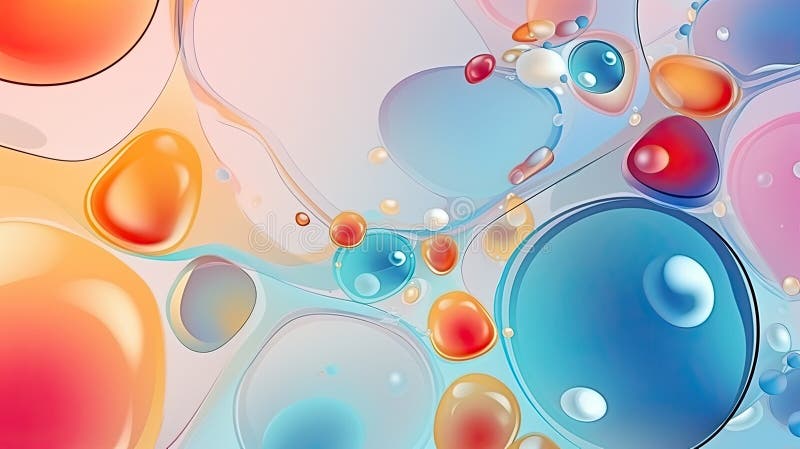 Beautiful Image for Wallpaper of Some Pretty Colored Bubbles. Creative ...