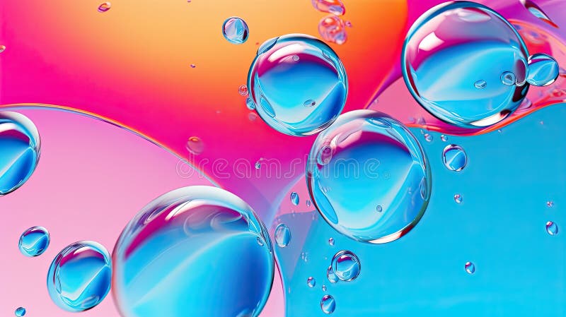 Beautiful Image for Wallpaper of Some Pretty Colored Bubbles. Creative ...