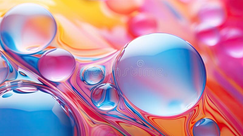 Beautiful Image for Wallpaper of Some Pretty Colored Bubbles. Creative ...