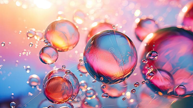 Beautiful Image for Wallpaper of Some Pretty Colored Bubbles. Creative ...