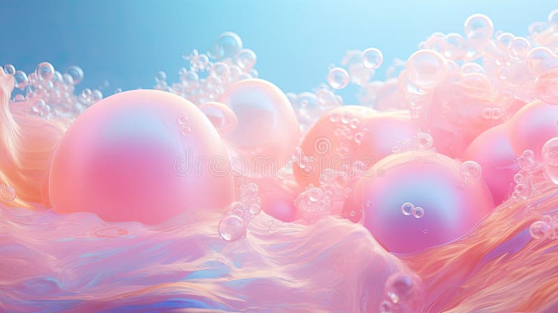 Beautiful Image for Wallpaper of Some Pretty Colored Bubbles. Creative ...