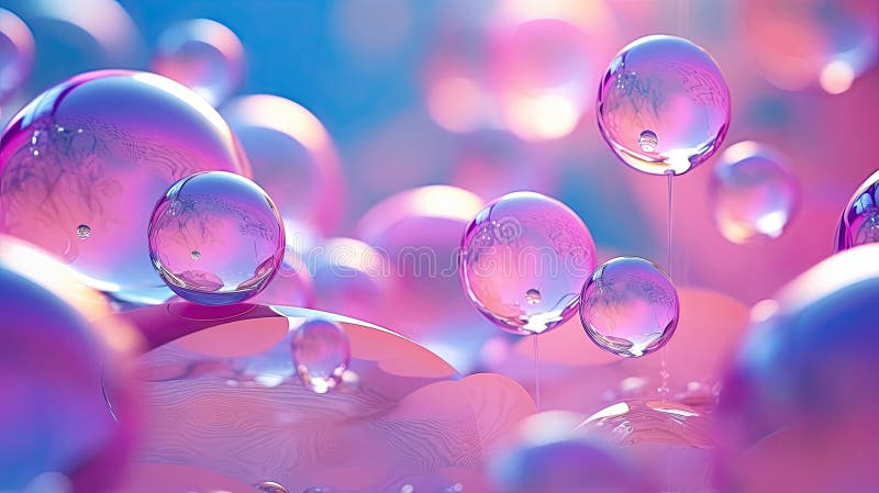 Beautiful Image for Wallpaper of Some Pretty Colored Bubbles. Creative ...