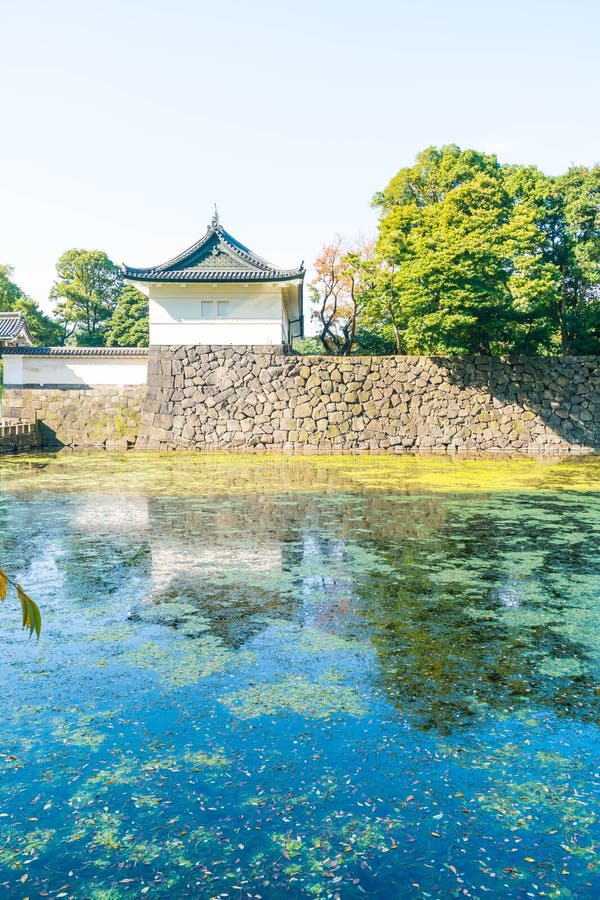 Beautiful Imperial Palace Building in Tokyo Stock Image - Image of ...