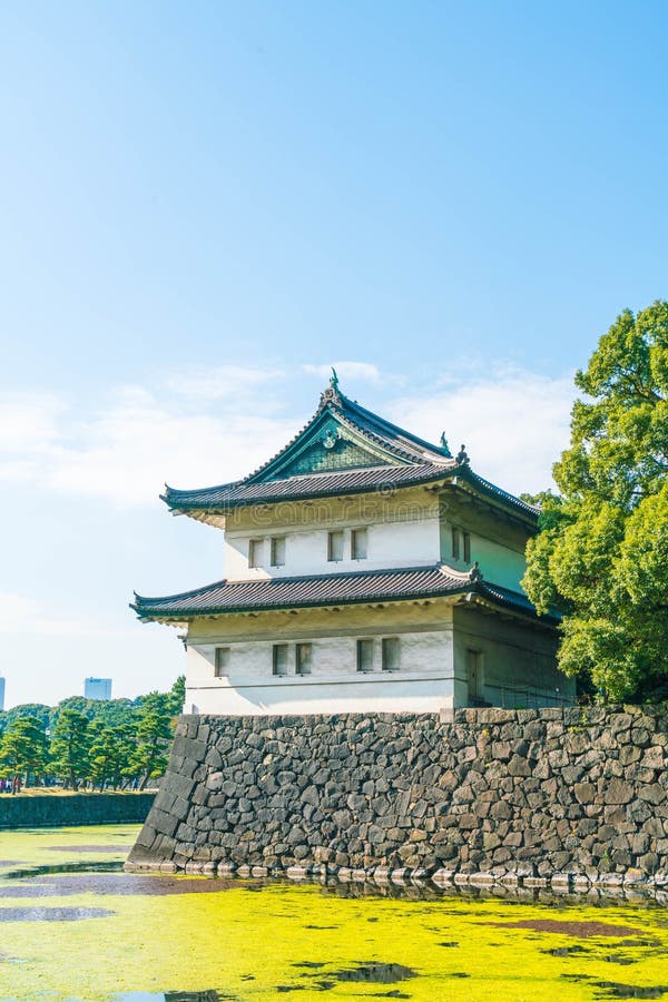 Beautiful Imperial Palace Building in Tokyo Editorial Photography ...