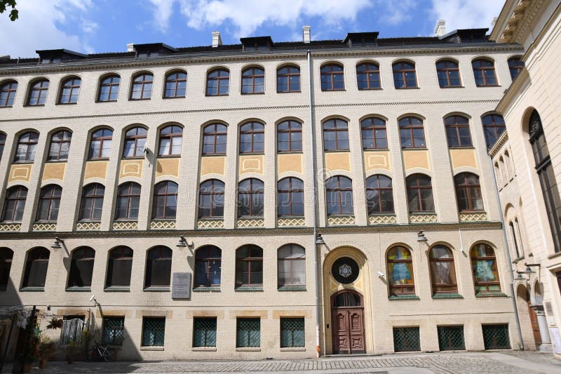 Beautiful and Impressive Building of the Old Synagogue of Wroclaw in ...