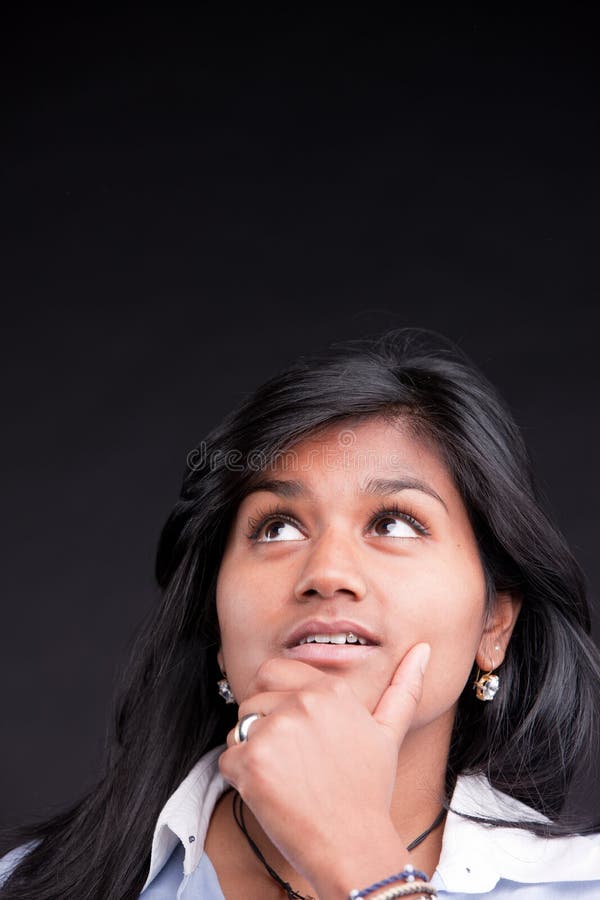 Beautiful Indian Girl Thinking Solving Photos - Free & Royalty-Free ...