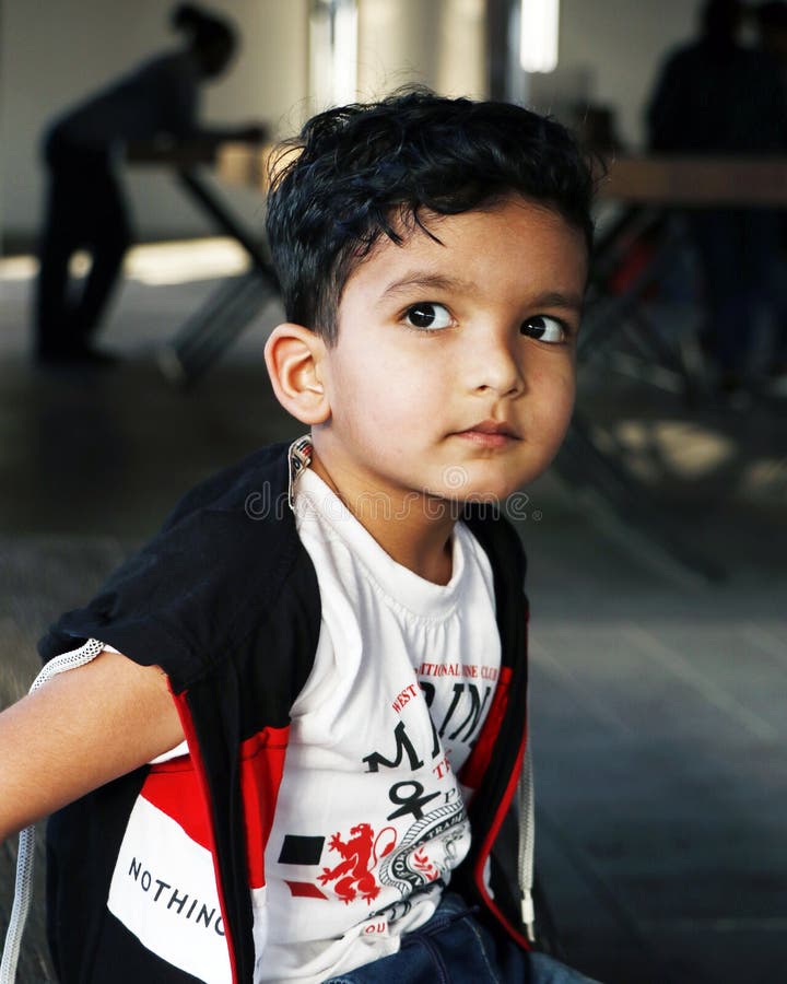 Beautiful Indian Model Boy in Close Up Stock Photo - Image of indian ...