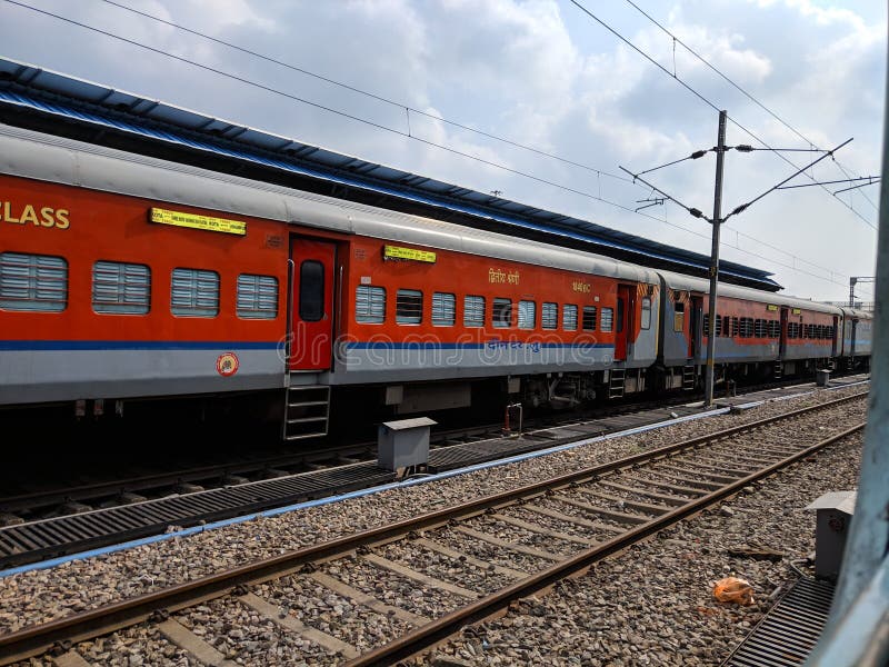 Beautiful Indian Railway Trains Editorial Photo - Image of railways ...