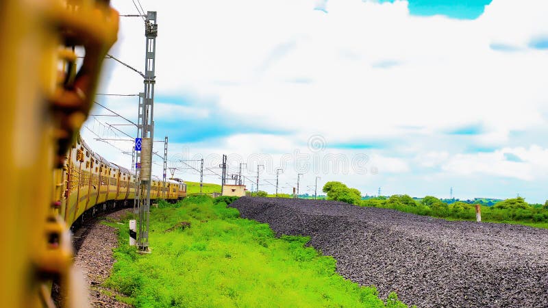 Beautiful Indian Railways editorial photo. Image of rail - 194256576