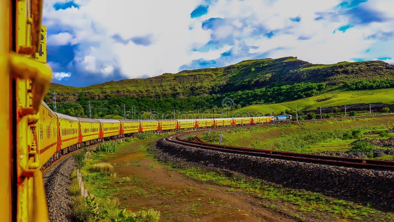 Beautiful Indian Railways editorial stock photo. Image of rail - 194257068