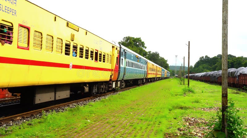 Beautiful Indian Railways editorial photo. Image of outdoor - 194257381
