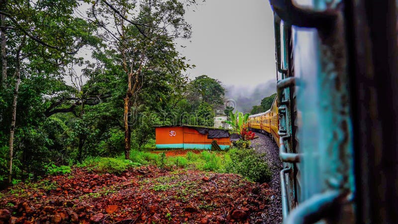 Beautiful Indian Railways editorial stock image. Image of farm - 194257614