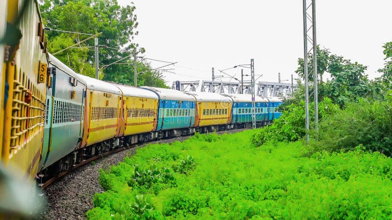 Beautiful Indian Railways editorial image. Image of asia - 194257675