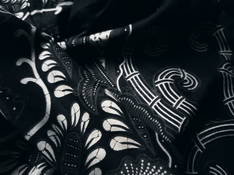 Beautiful Indonesian Batik Background and Patterns Covered with ...