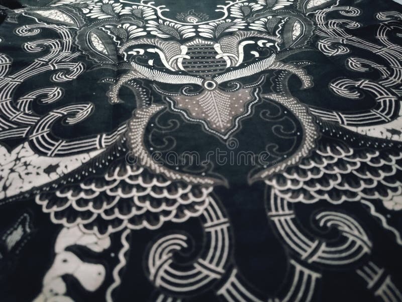 Beautiful Indonesian Batik Background and Patterns Covered with ...