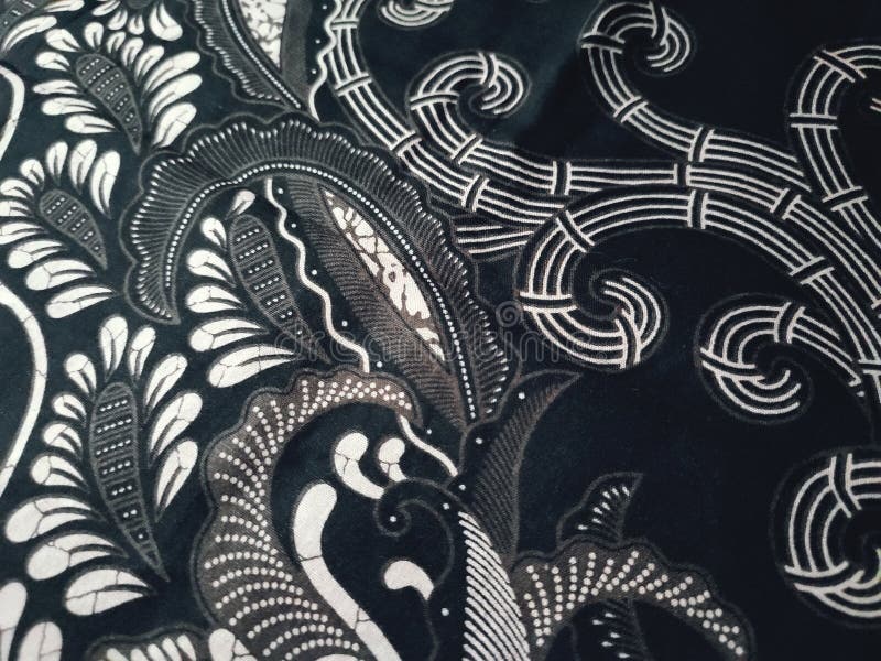 Beautiful Indonesian Batik Background and Patterns Covered with ...