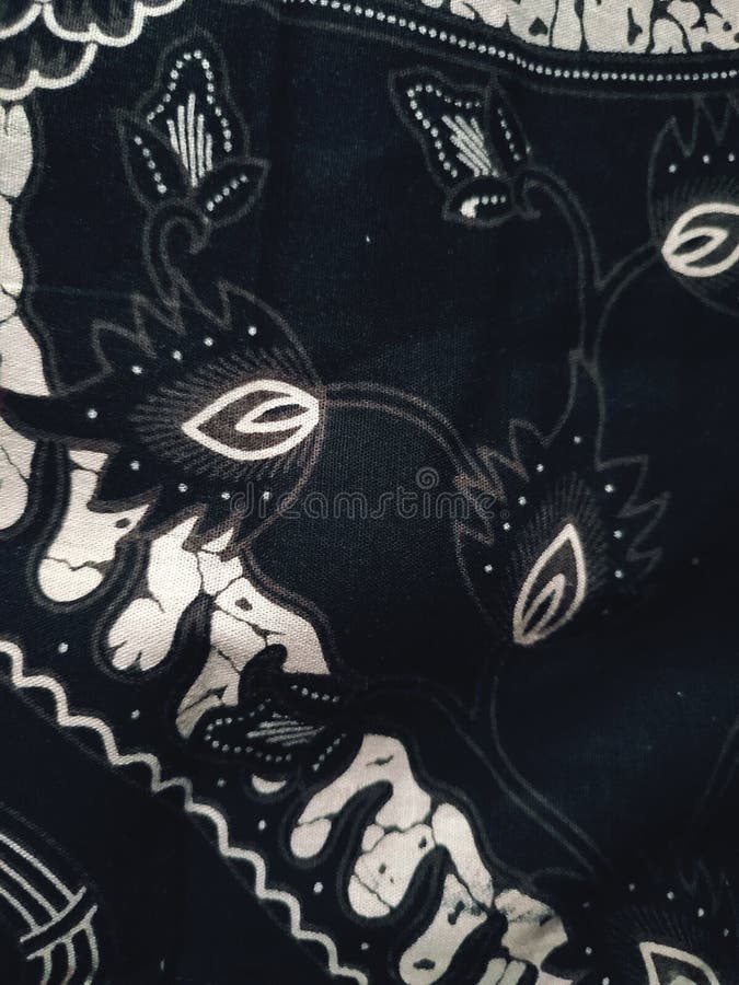 Beautiful Indonesian Batik Background and Patterns Covered with ...