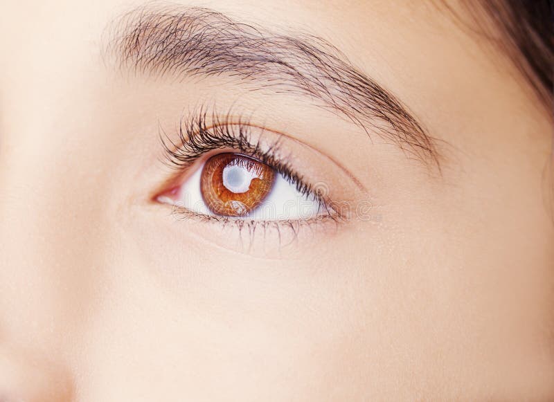 A Beautiful Insightful Look Eye. Stock Photo - Image of arrow, focus ...