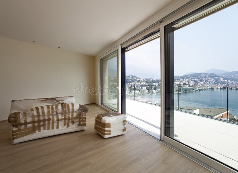 Beautiful interior stock photo. Image of room, door, architecture ...